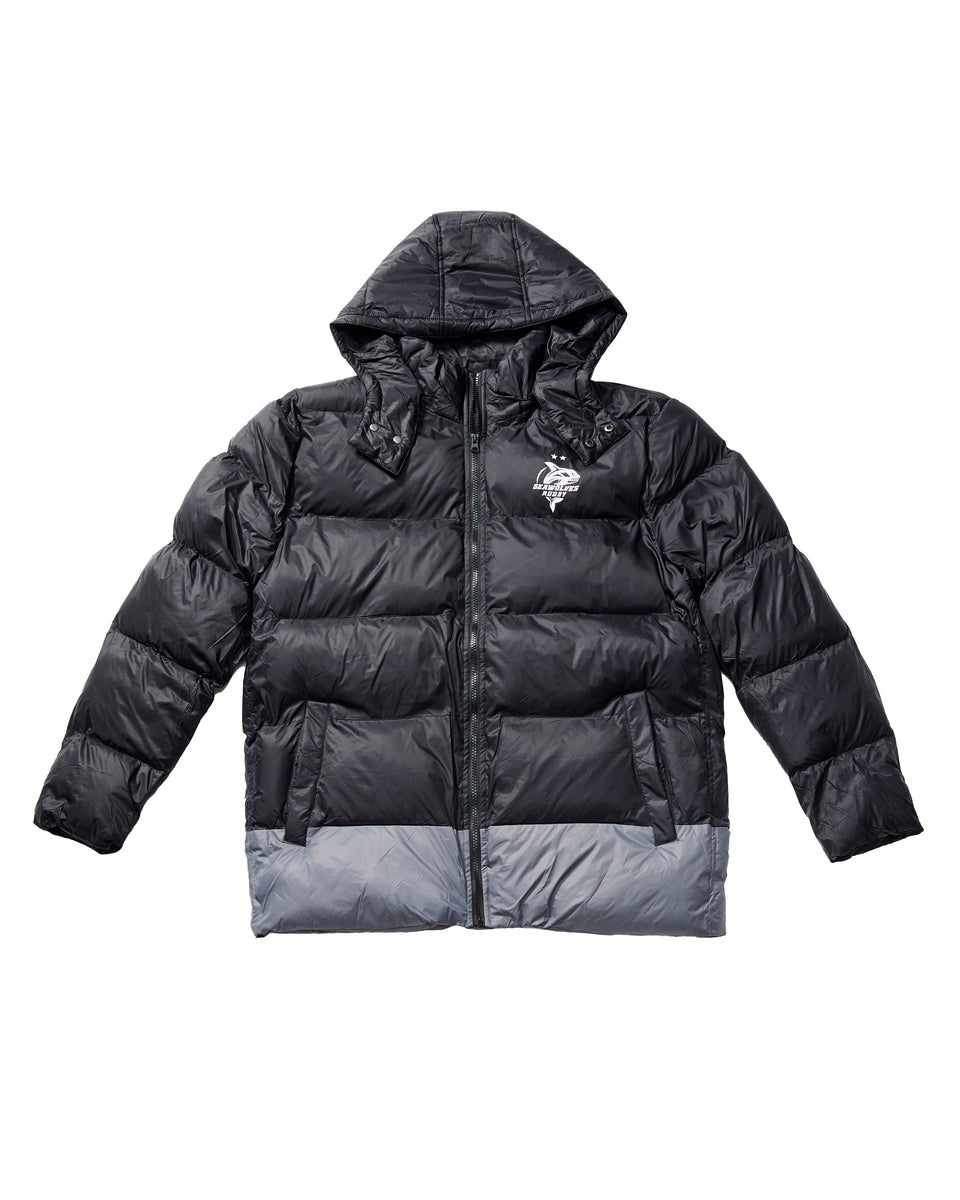 Seawolves Two-Tone Puffer Jacket – SEATTLE SEAWOLVES RUGBY TEAM STORE